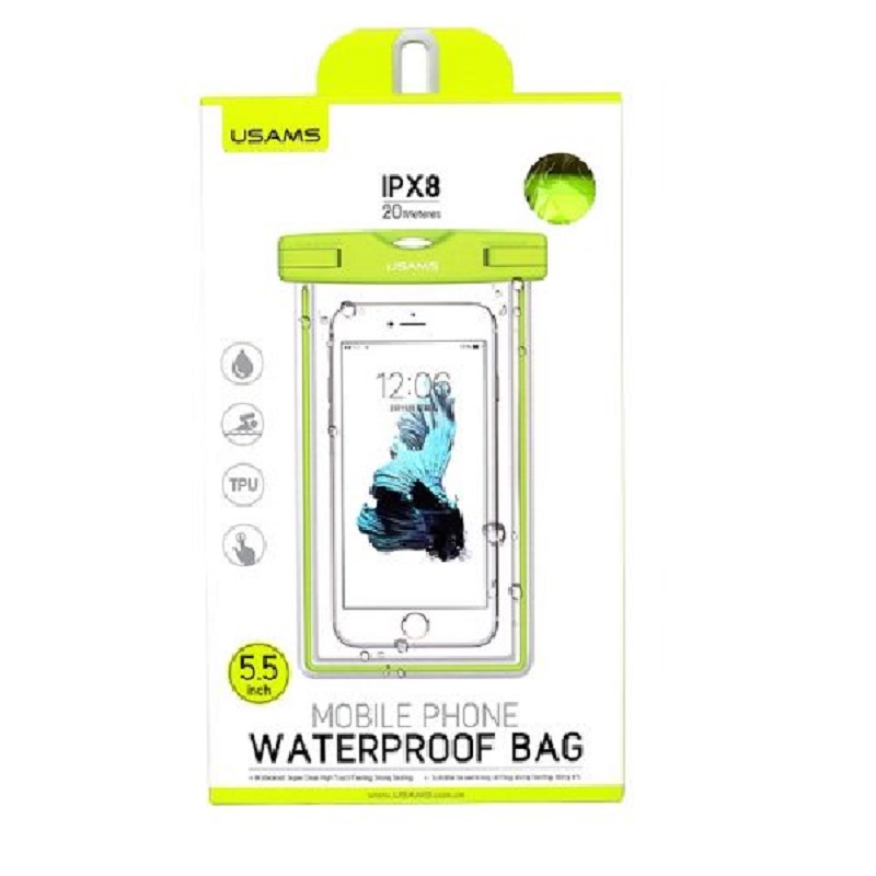 iPhone X8 Waterproof Bags USAMS 5.5 inch